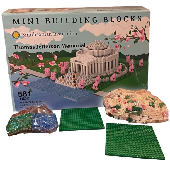 Toys | Thomas Jefferson Memorial Mini Building Blocks Lego Model ...